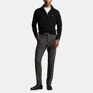 Polo Ralph Lauren Logo Zip-up Sweatshirt - Black