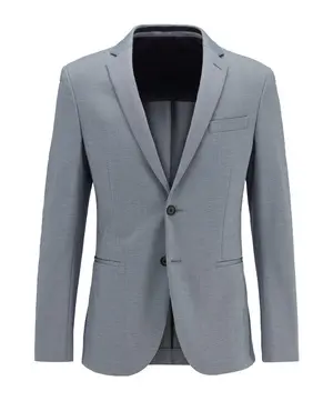Hugo Boss Slim-fit Versatile Blazer - Gray