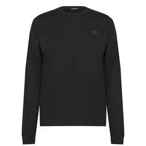 Acne Studios Logo Round-neck Pullover Sweater