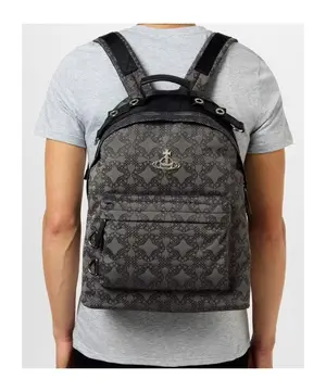 VIVIENNE WESTWOOD Logo Jacquard Backpack
