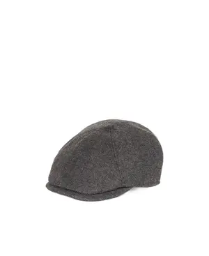 Barbour Flat Cap - Black