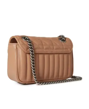 Gucci Quilted Logo Shoulder Bag