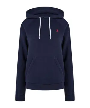 Polo Ralph Lauren Embroidered Pony Hooded Sweatshirt - Black
