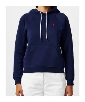 Polo Ralph Lauren Embroidered Pony Hooded Sweatshirt - Black