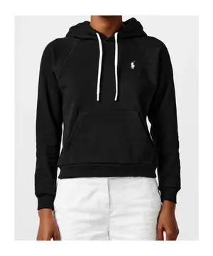 Polo Ralph Lauren Embroidered Pony Hoodie - Black