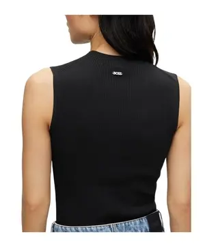 Hugo Boss Sleeveless Knitted Top