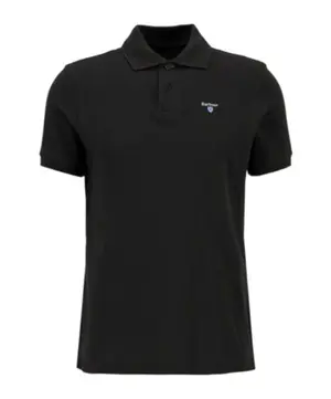 Barbour Sports Polo Shirt - Black