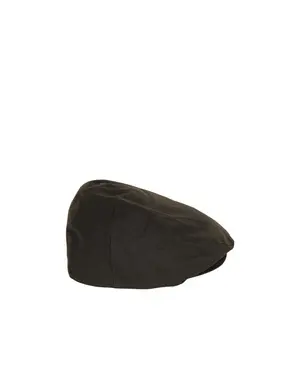 Barbour Logo Flat Cap