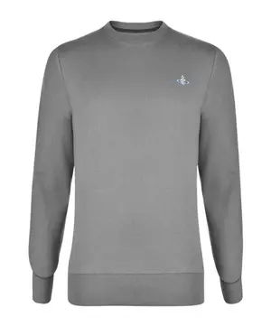 VIVIENNE WESTWOOD Crew Neck Sweatshirt - Gray