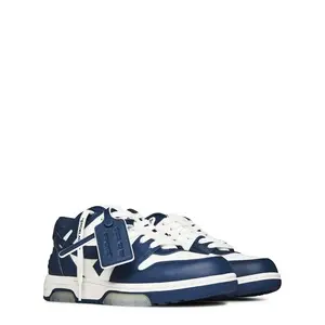 Off-White Round Toe Low-top Casual Shoes
