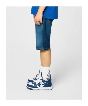 Off-White Round Toe Low-top Casual Shoes