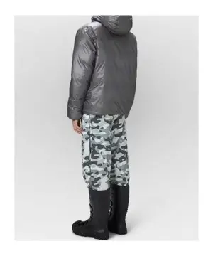 Rains Zip-up Hooded Down Jacket