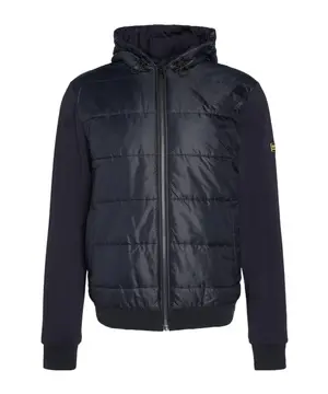 Barbour Track Quilted Sweatshirt - Black
