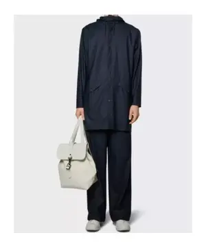 Rains Long-sleeved Hooded Raincoat
