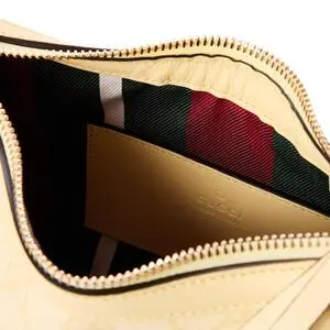 Gucci Monogram Shoulder Bag - Nude