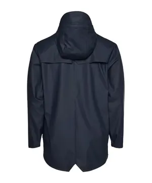 Rains Hooded Long-sleeved Raincoat