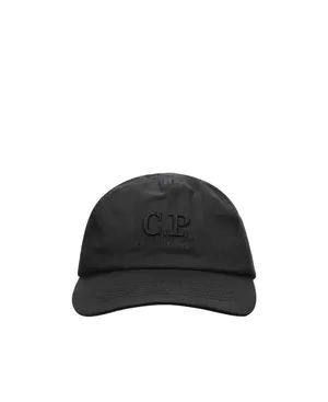 C.P. COMPANY Logo Sun Hat - Black