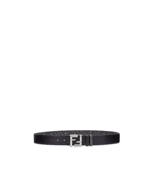 Fendi Ff Motif Reversible Buckle Belt