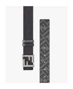 Fendi Ff Motif Reversible Buckle Belt