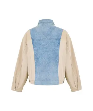 REPRESENT Classic Denim Jacket With Metal Button Closures