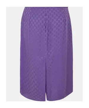 Gucci Mysterious Purple Versatile Half Skirt