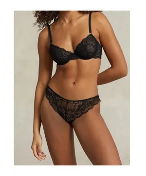 Ralph Lauren Lace Demi-cup Bra