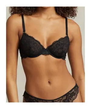 Ralph Lauren Lace Demi-cup Bra