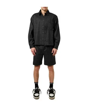 REPRESENT Pinstripe Tailored Shirt
