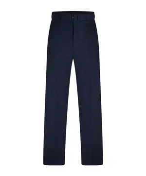 Dries Van Noten Wool-blend Mid-rise Long Pants