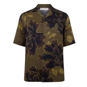 Dries Van Noten Short Sleeve Shirt - Black