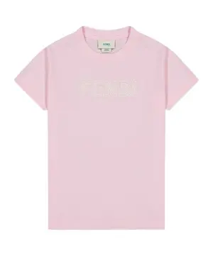 Fendi Round-neck Logo T-shirt