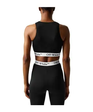 Off-White Zip Up Sports Vest