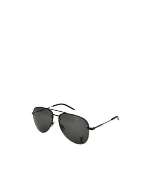 Saint Laurent Full Frame Sun Glasses With Logo