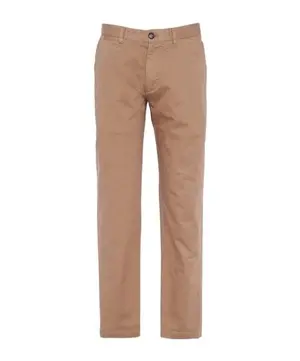 Barbour Washed Stretch Tailored Trousers - Stone