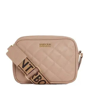 Barbour Sloane Quilted Crossbody Bag - Camel