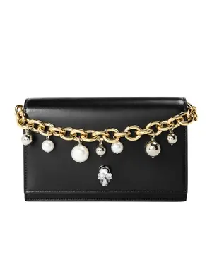 Alexander McQueen Mini Crossbody Bag - Black