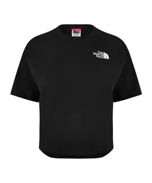 The North Face Cropped Cotton T-shirt - Black