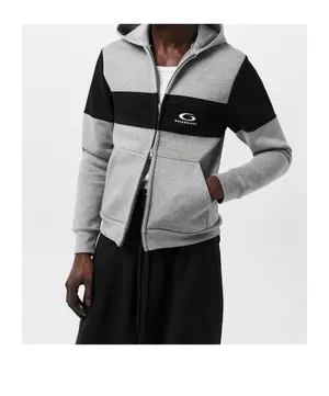 Balenciaga Zip-up Hoodie - Gray