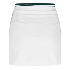 Casablanca Textured Graphic Mini Skirt