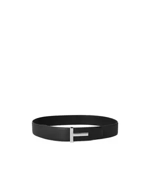 TOM FORD Double-sided T-buckle Belt - Black