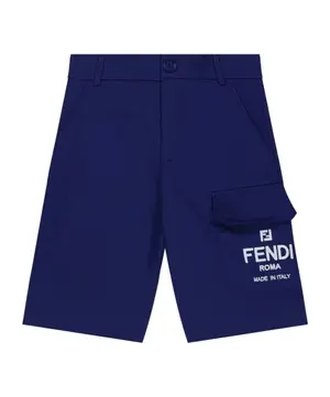 Fendi Logo Shorts - Multi