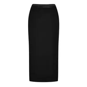 Emporio Armani Minimalist Solid Color Skirt