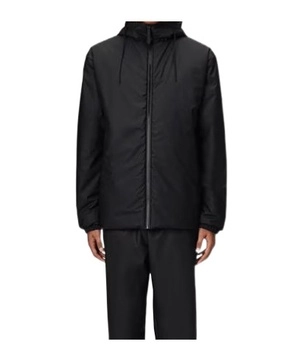 Rains Zipper Hooded Cotton Jacket