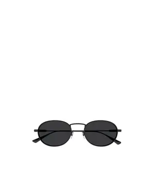 Saint Laurent Oval Frame Sunglasses - Black