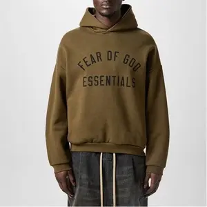 Fear Of God Logo Hooded Sweatshirt