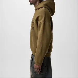 Fear Of God Logo Hooded Sweatshirt