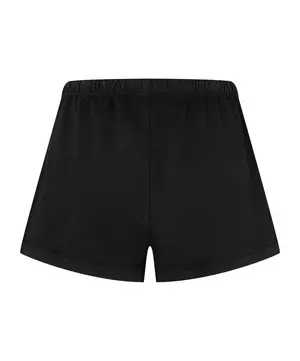 Fear Of God Elastic Waistband Shorts With Logo Print