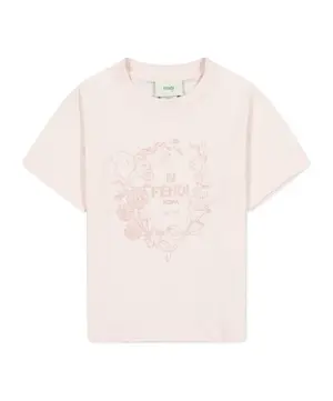 Fendi Logo Short Sleeve T-shirt