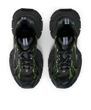 Balenciaga 3xl Low-top Casual Sneakers - Black