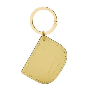 Longchamp Engraved Logo Keychain